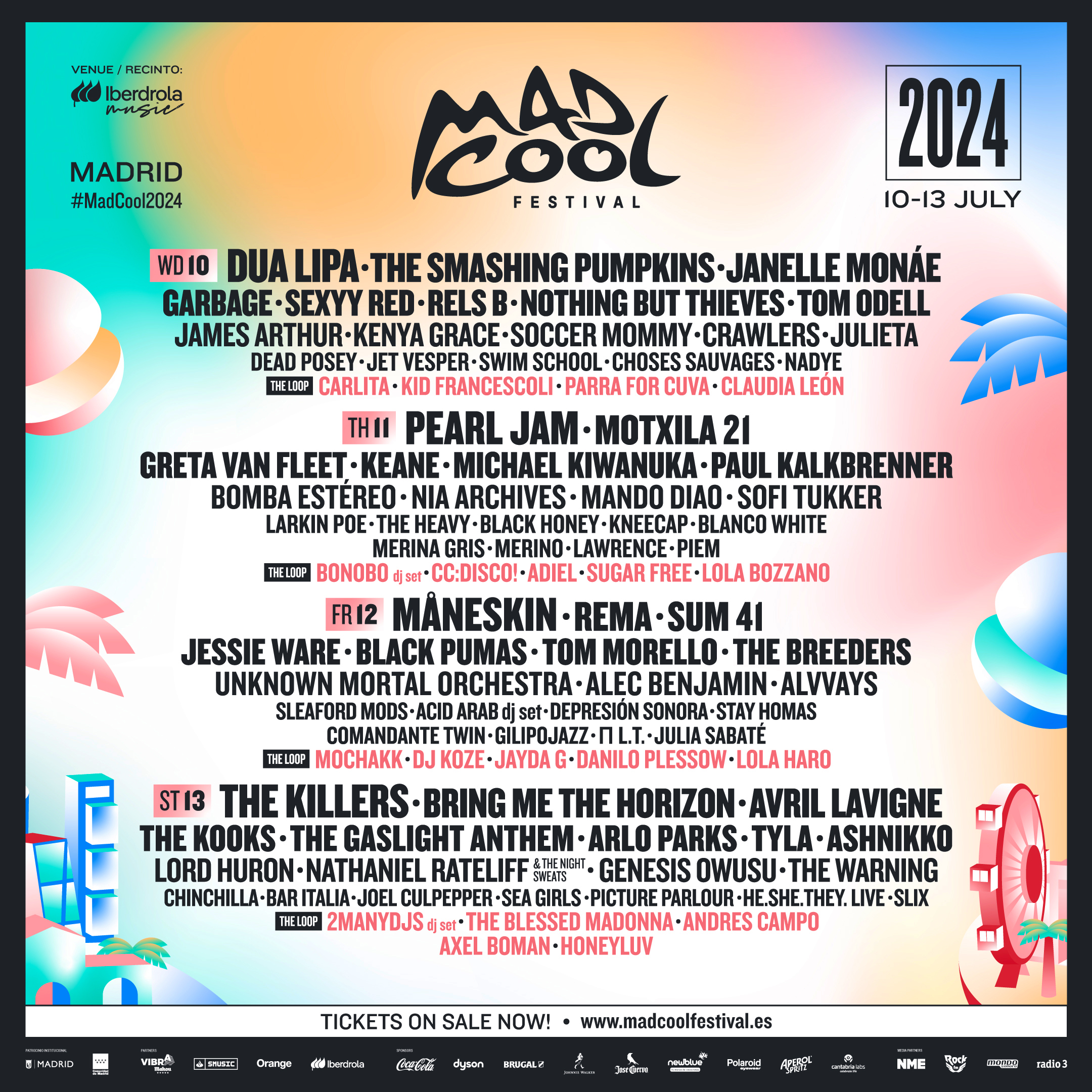 Mad Cool Festival arranca su edición de 2024